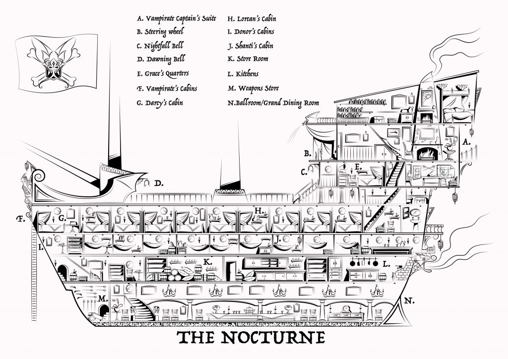 EXPLORE THE SHIPS – VAMPIRATES by Justin Somper